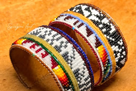 Beaded Cuffs – Songoi Art